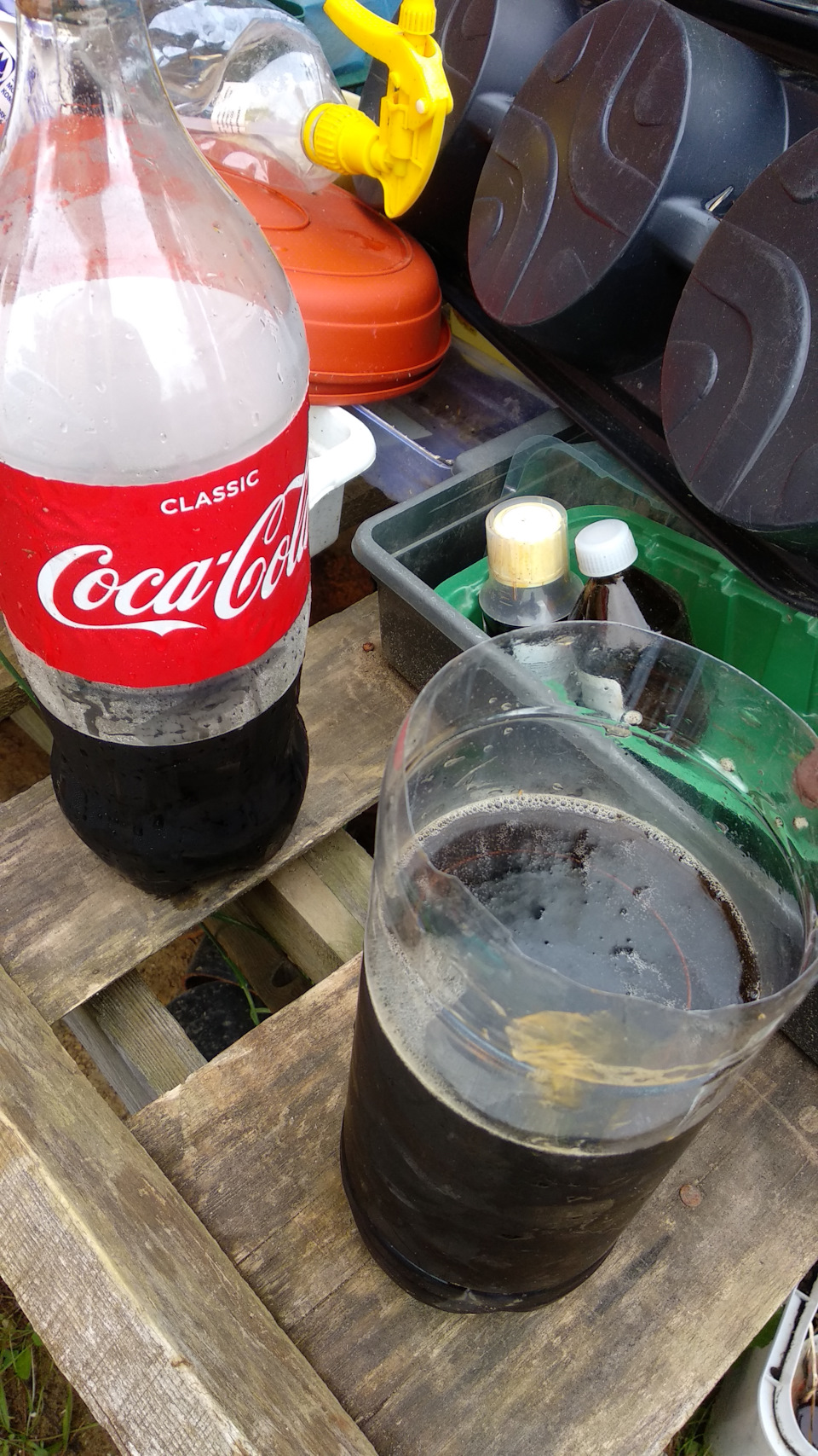 Правильное применение Coca-Cola — Mitsubishi Lancer X, 1,8 л, 2008 года ...