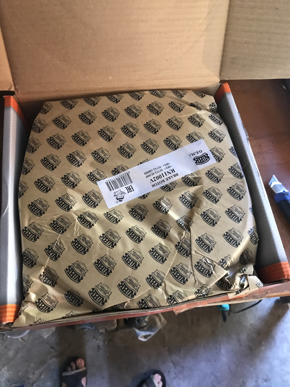 517121R000 Тормозной диск KIA HYUNDAI | Запчасти на DRIVE2