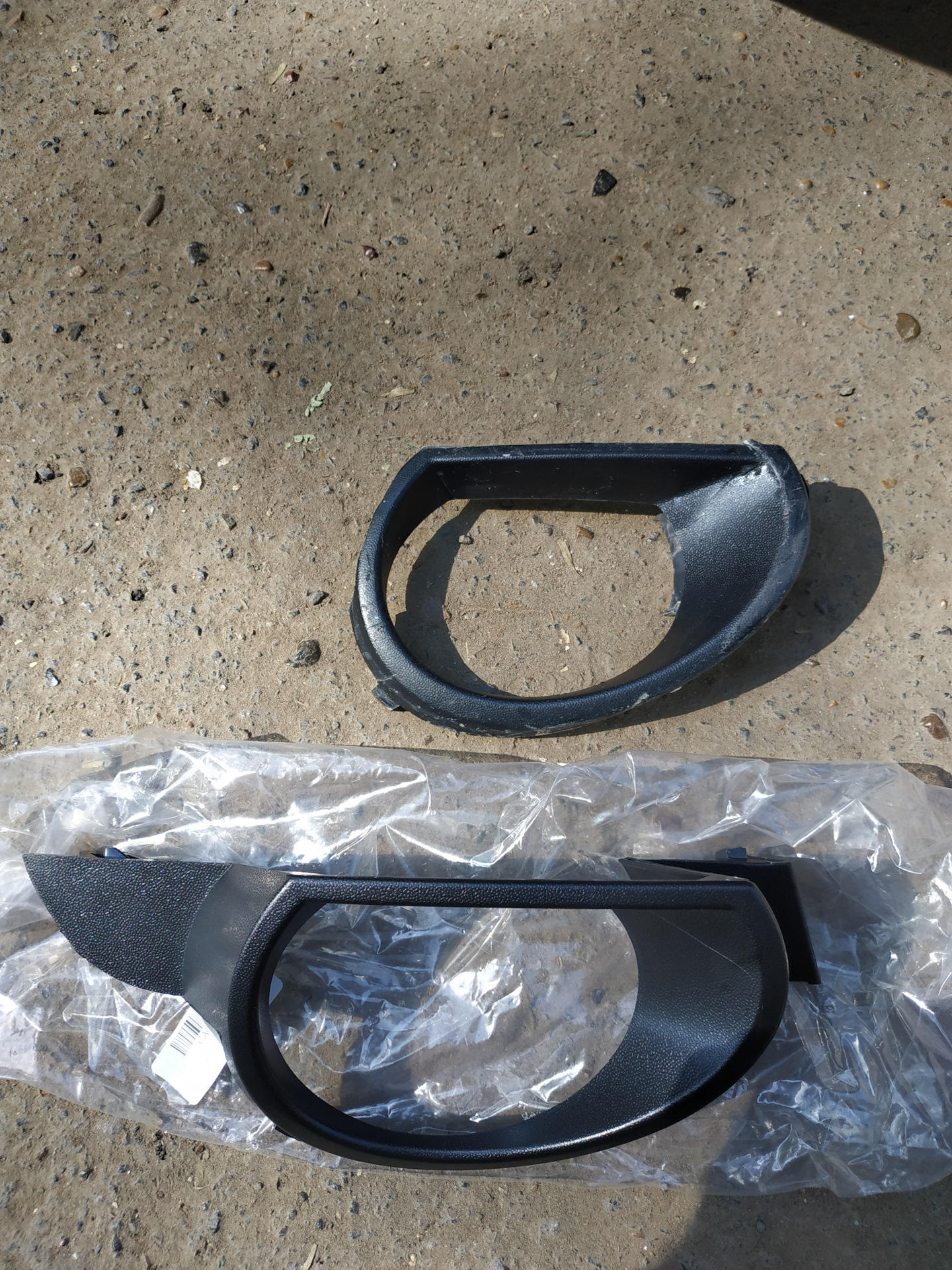 Накладки на противотуманки — Audi Q7 (1G), 3,6 л, 2008 года | запчасти ...