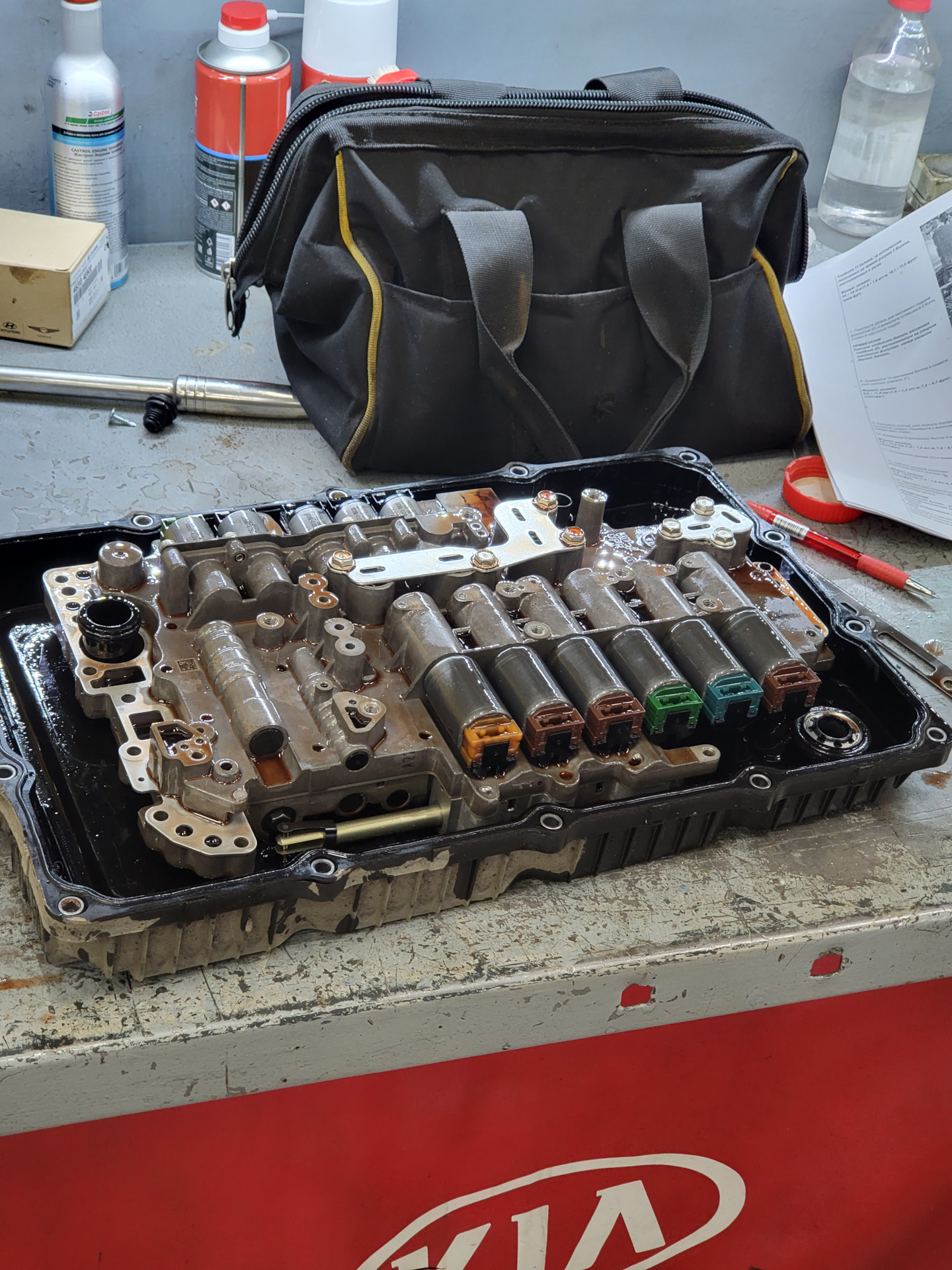 KIA Quoris 5.0 пинается АКПП — KIA Quoris, 5 л, 2017 года | визит на ...