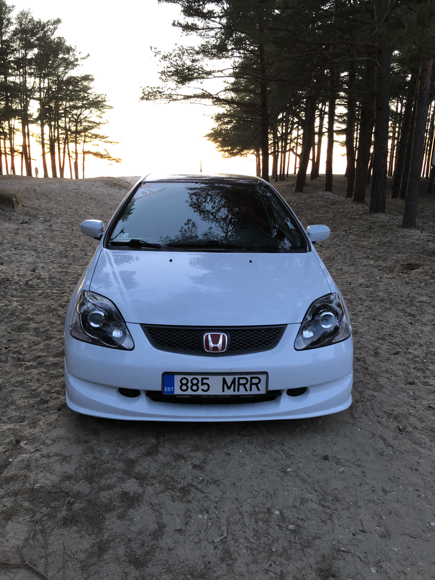 Наконец то выехали… — Honda Civic Type R (2G), 2,4 л, 2003 года ...