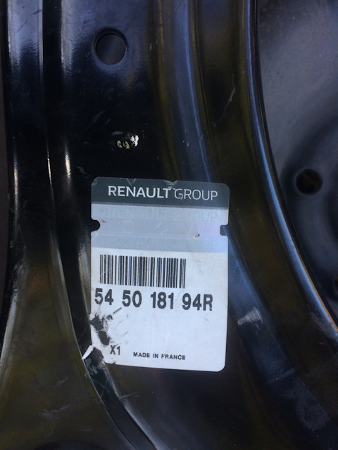 545018194R Рычаг ниж пер л RENAULT | Запчасти на DRIVE2