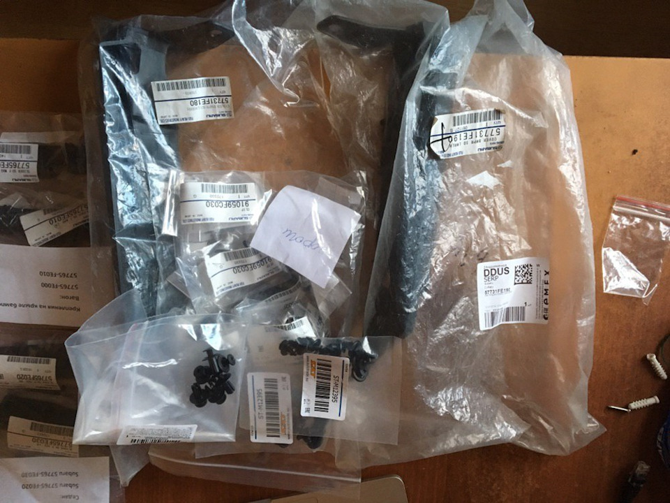 Мелочевка и крепеж — Subaru Impreza WRX (GD/GG), 2 л, 2001 года ...