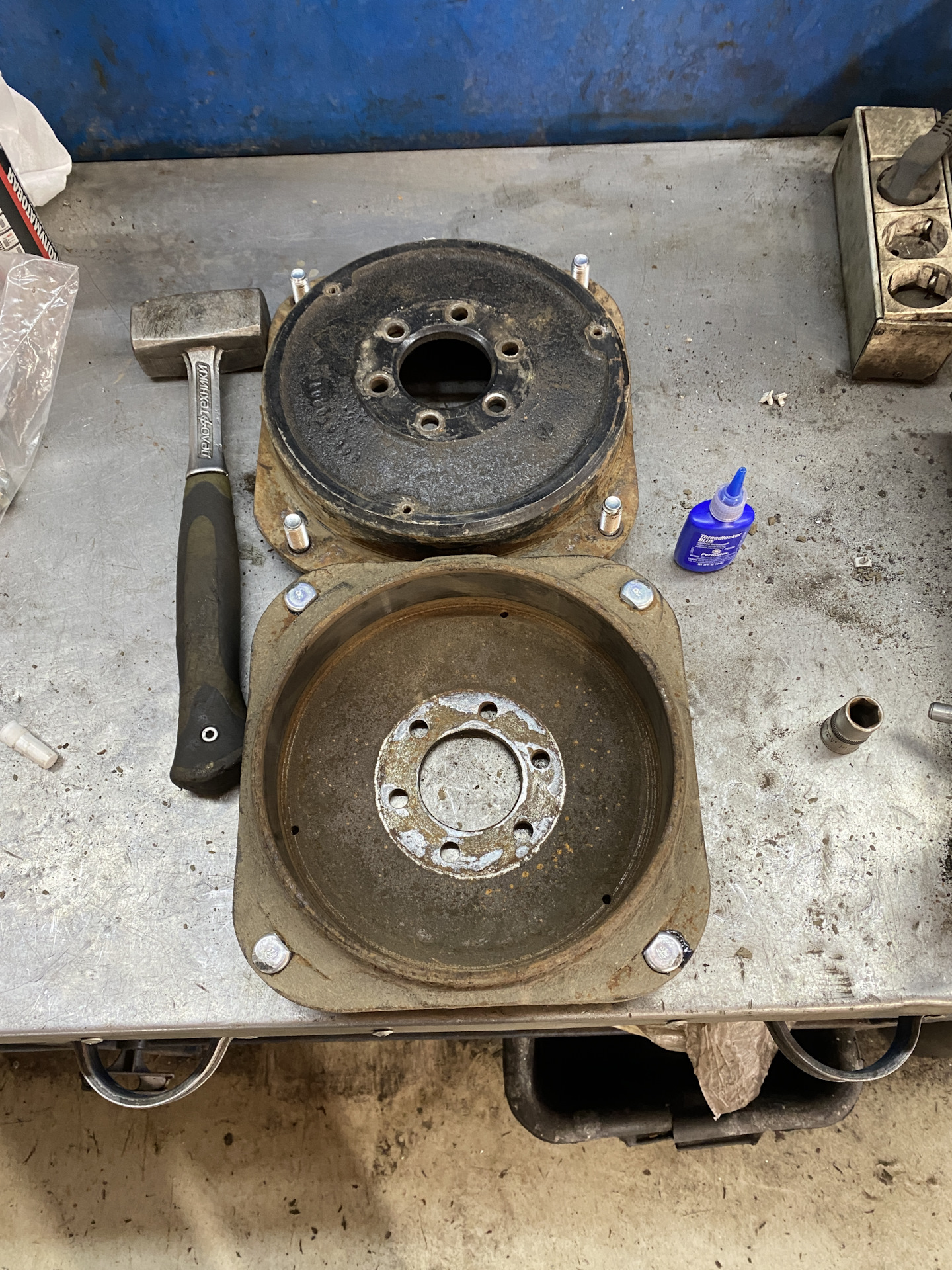 Установка шпилек и гаек колес от матиза — ЗАЗ 968, 1,2 л, 1985 года ...