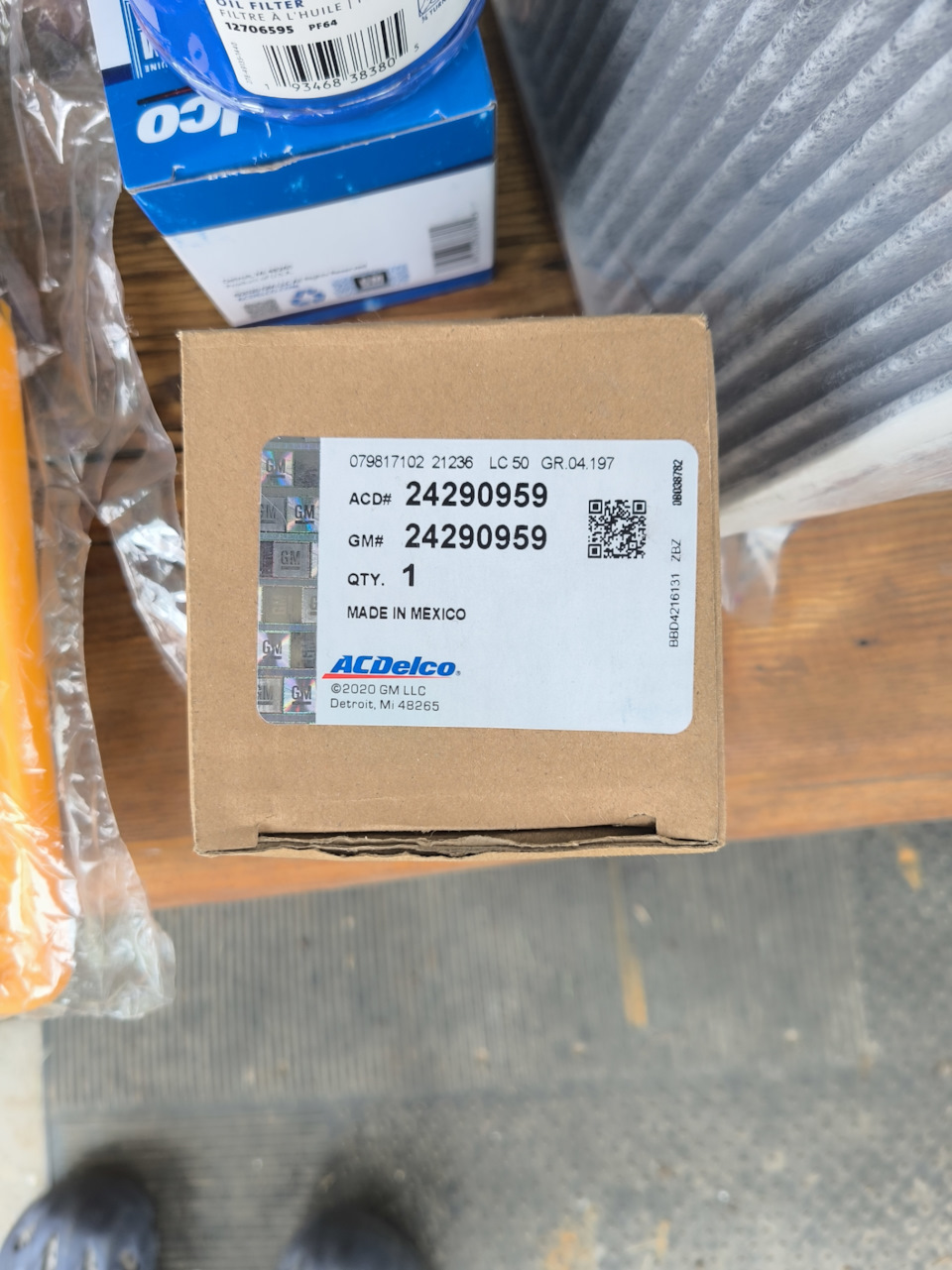 12706595 Фильтр масляный chevrolet GM | Запчасти на DRIVE2