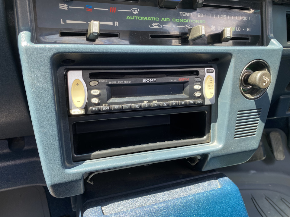Новая старая магнитола — Toyota Corona (T150/160), 1,8 л, 1986 года ...