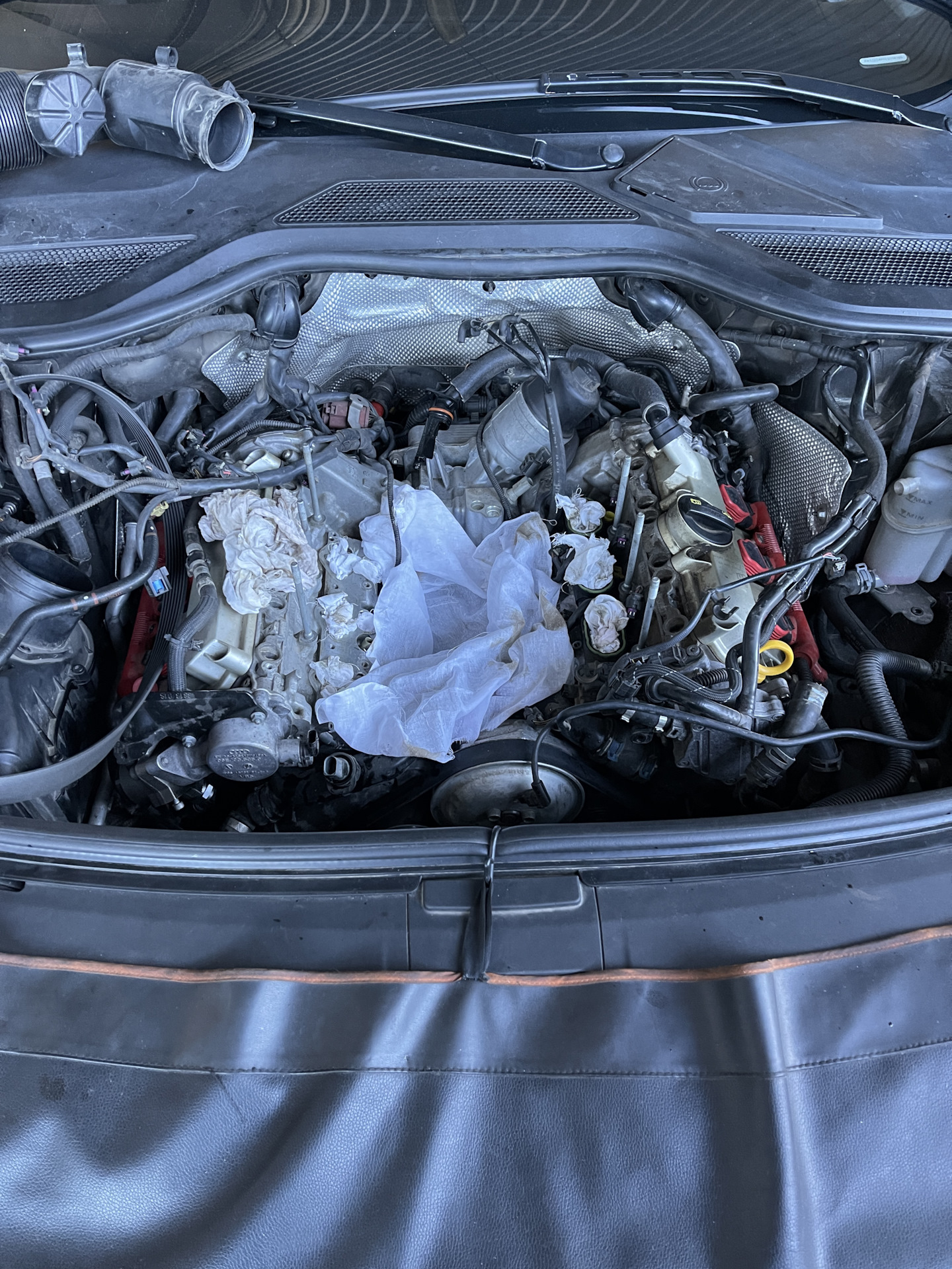 Замена масло отделителя, рем комплект форсунок, замена погружного ...