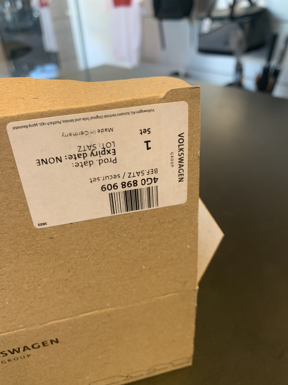 4G0898909 Комплект крепежных элементов VAG | Запчасти на DRIVE2