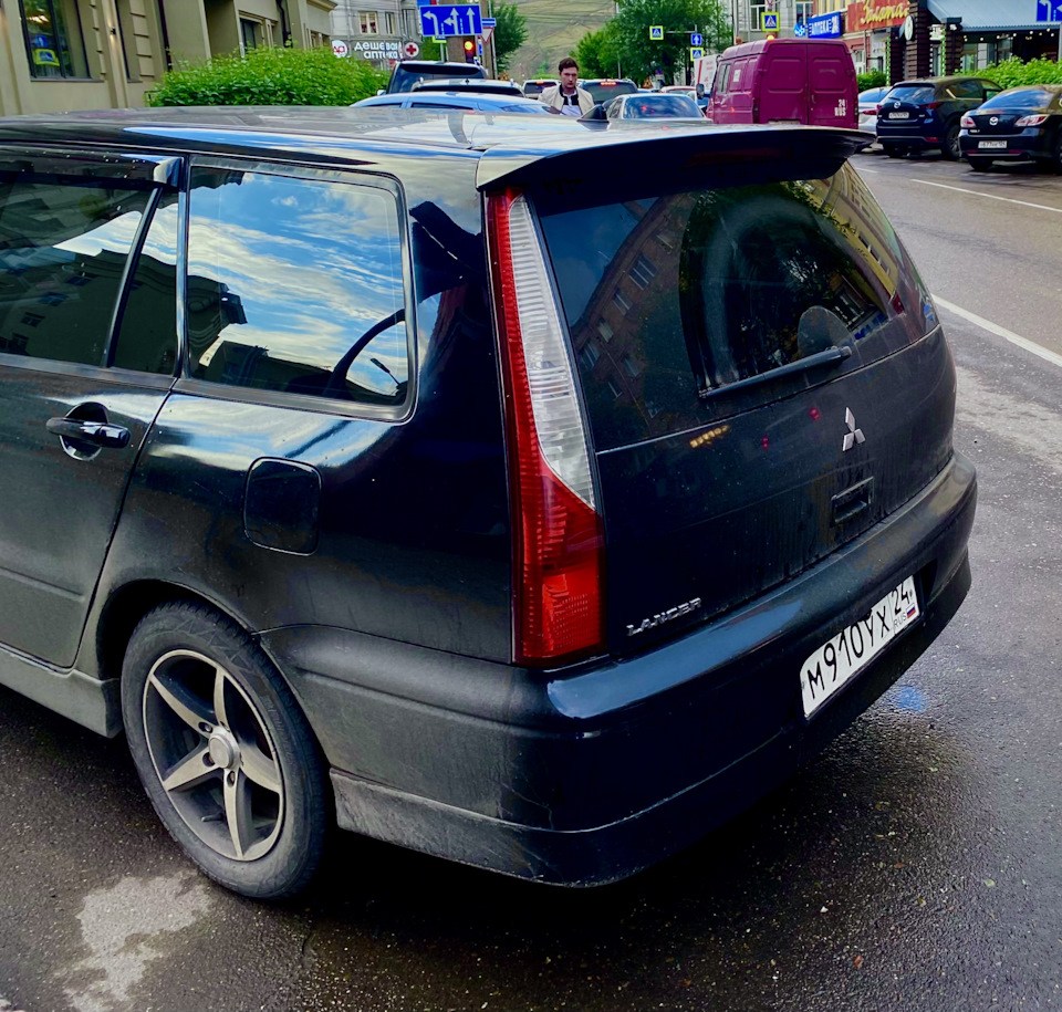 Спойлер Ralliart — Mitsubishi Cedia, 1,8 л, 2002 года | стайлинг | DRIVE2