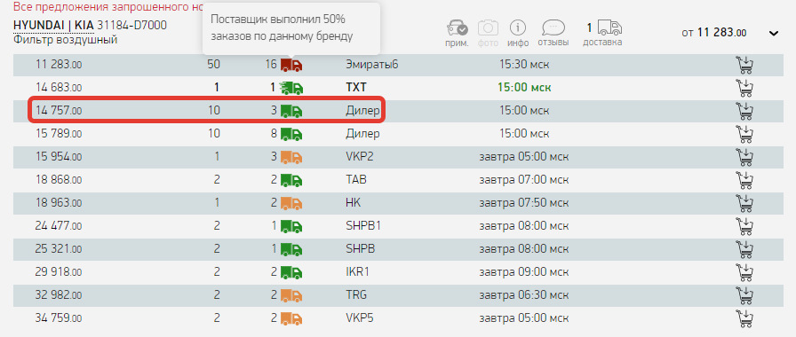 31184D7000 Фильтр воздушный абсорбера топливного бака KIA HYUNDAI ...