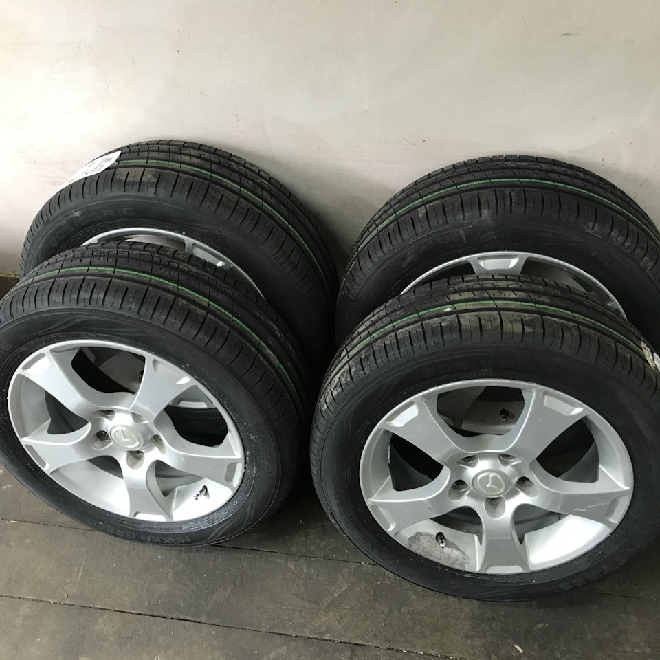 Летняя резина — Nokian Hakka Green 3 205/55 R16 — Mazda 3 (1G), 1,6 л ...