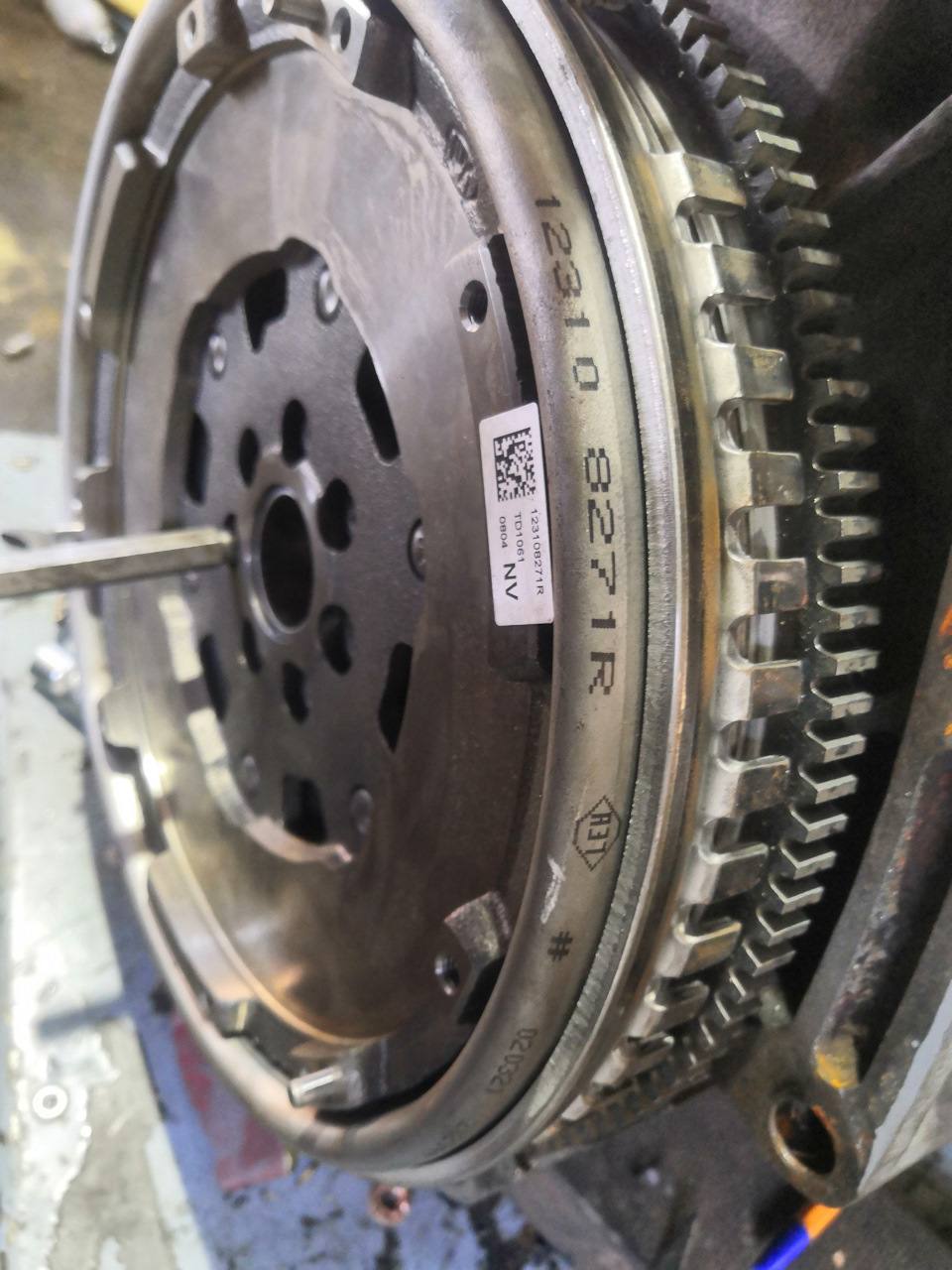 123003948R Маховик двс RENAULT | Запчасти на DRIVE2