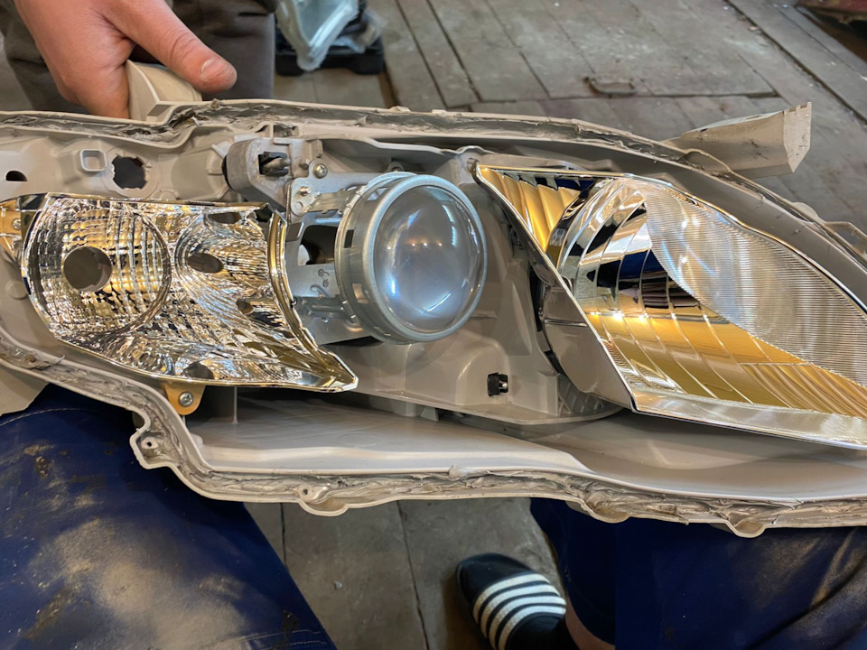 Би лед модули Aozoom T7 Trust Fire — Toyota Camry (XV40), 2,4 л, 2010 ...