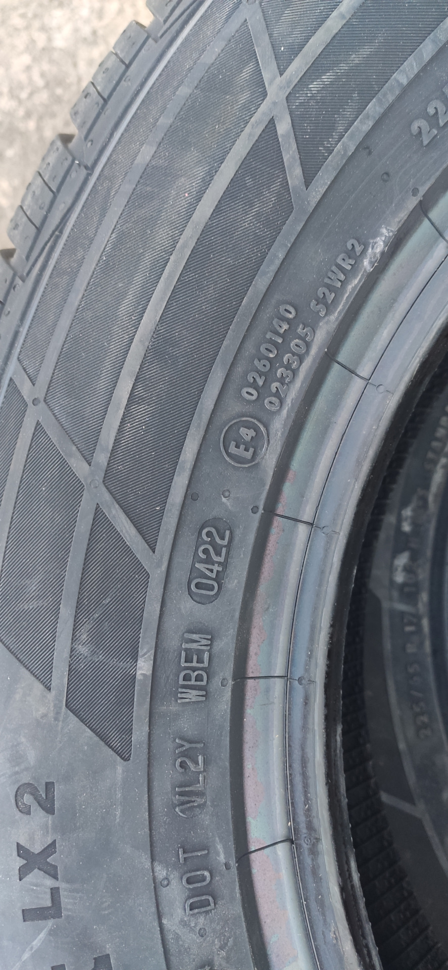 Continental ContiCrossContact LX2 225/65 R17 102H — Nissan X-Trail III ...