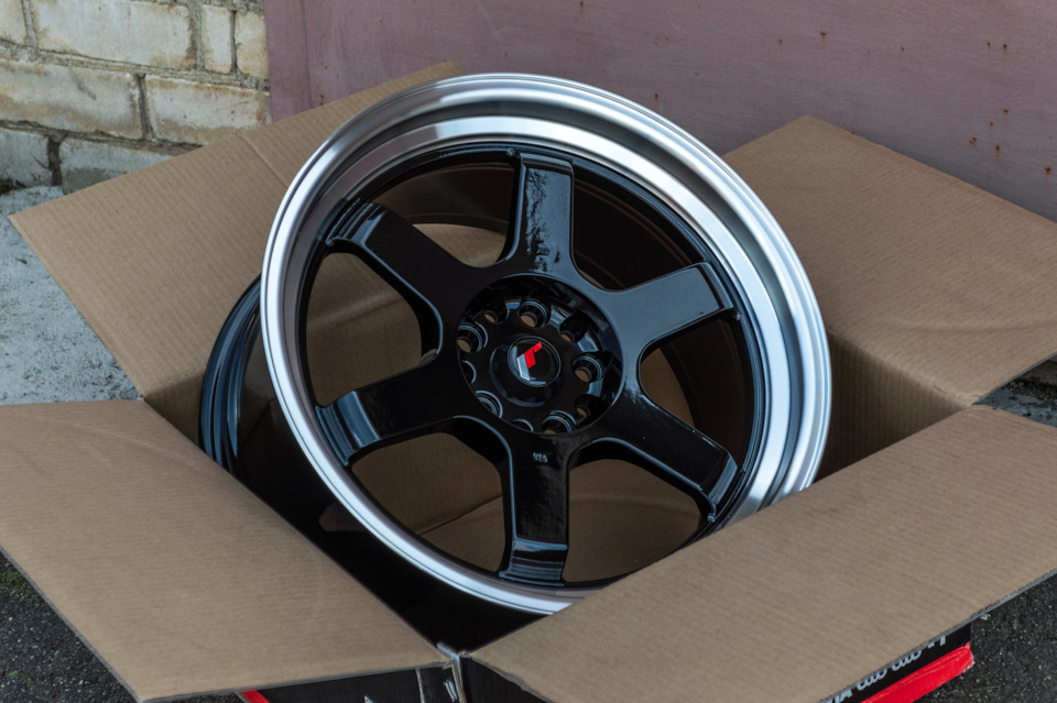 Новые диски R18. Japan Racing JR12. Резина Hankook RS3. — BMW 3 series ...