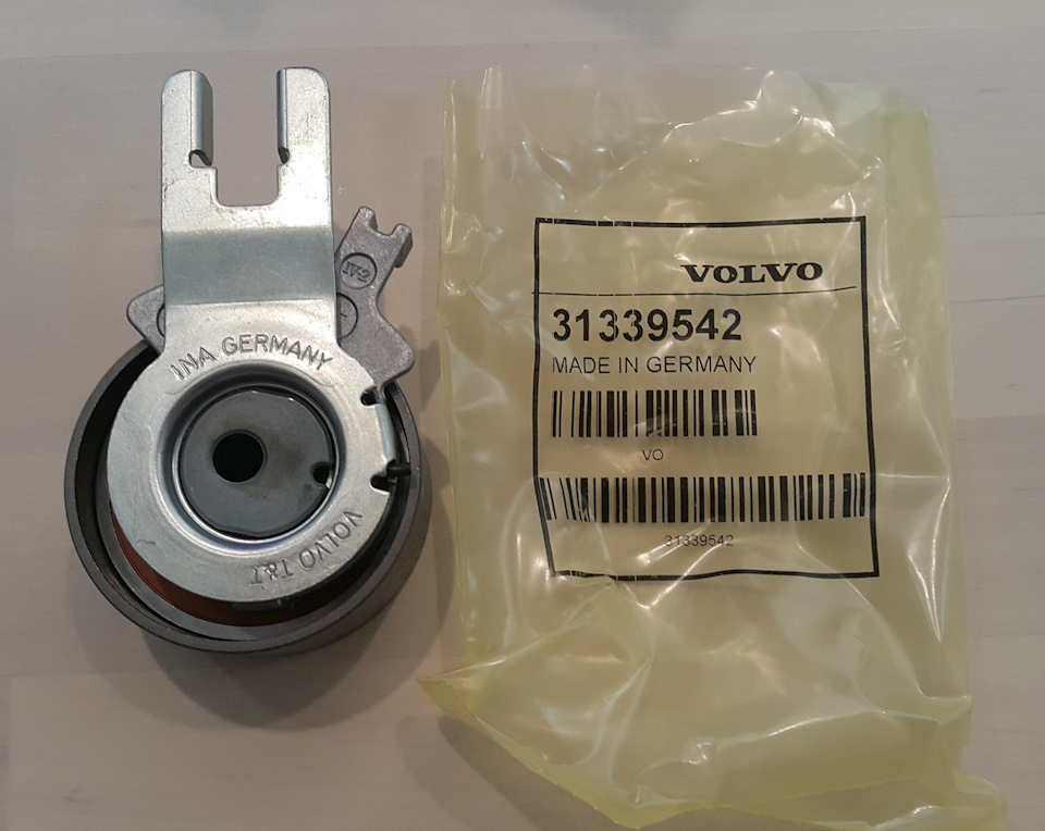 31339542 НАТЯЖНОЙ РОЛИК, РЕМЕНЬ ГРМ Volvo | Запчасти на DRIVE2