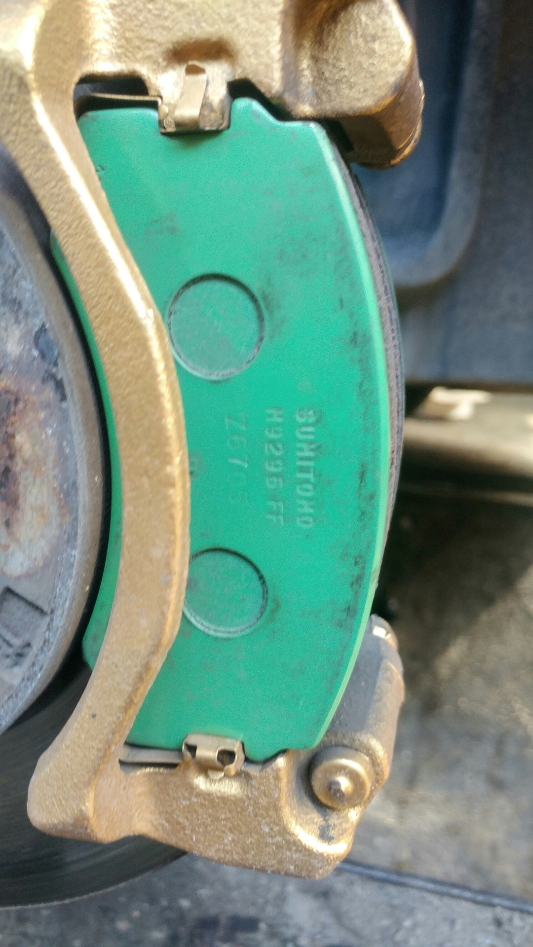 Тормоза — Mitsubishi Cedia, 1,8 л, 2001 года | расходники | DRIVE2