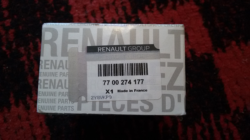 Весенний визит на сервис — Renault Sandero 1G, 1,4 л, 2012 года ...