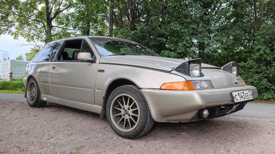 Volvo 480 1.7 бензиновый 1992 | Project «Galaxy» на DRIVE2