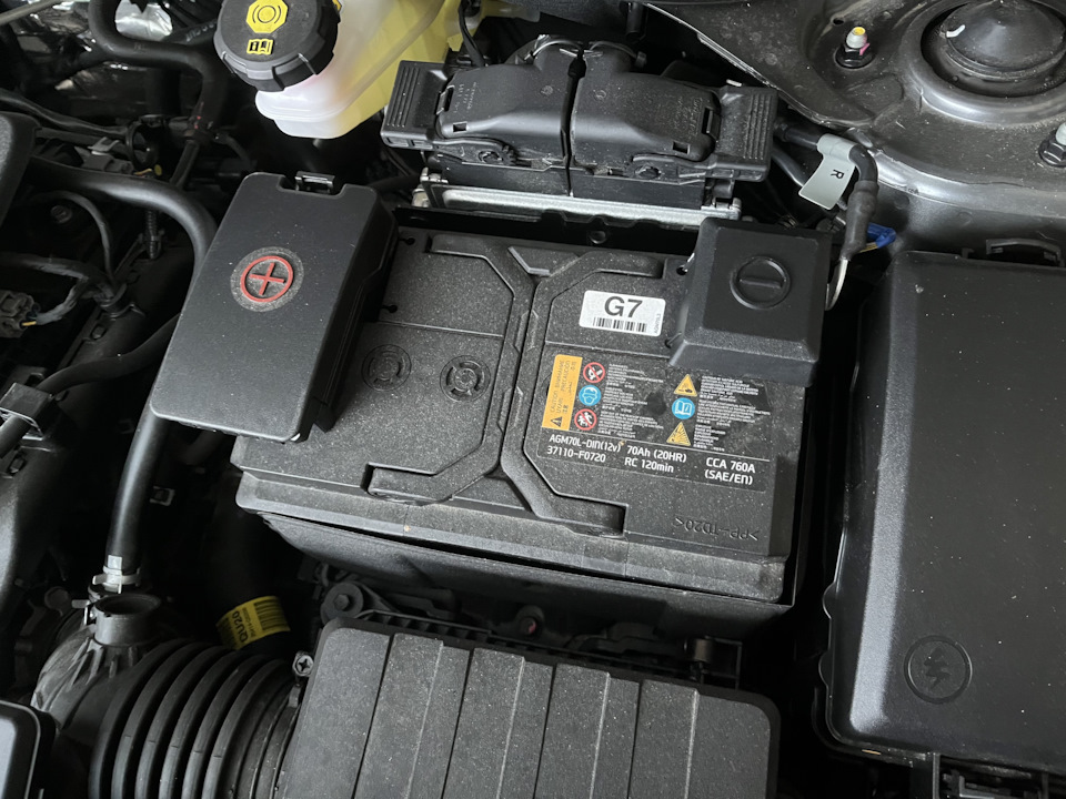 37110F0720 Аккумулятор 70 А/ч KIA HYUNDAI | Запчасти на DRIVE2
