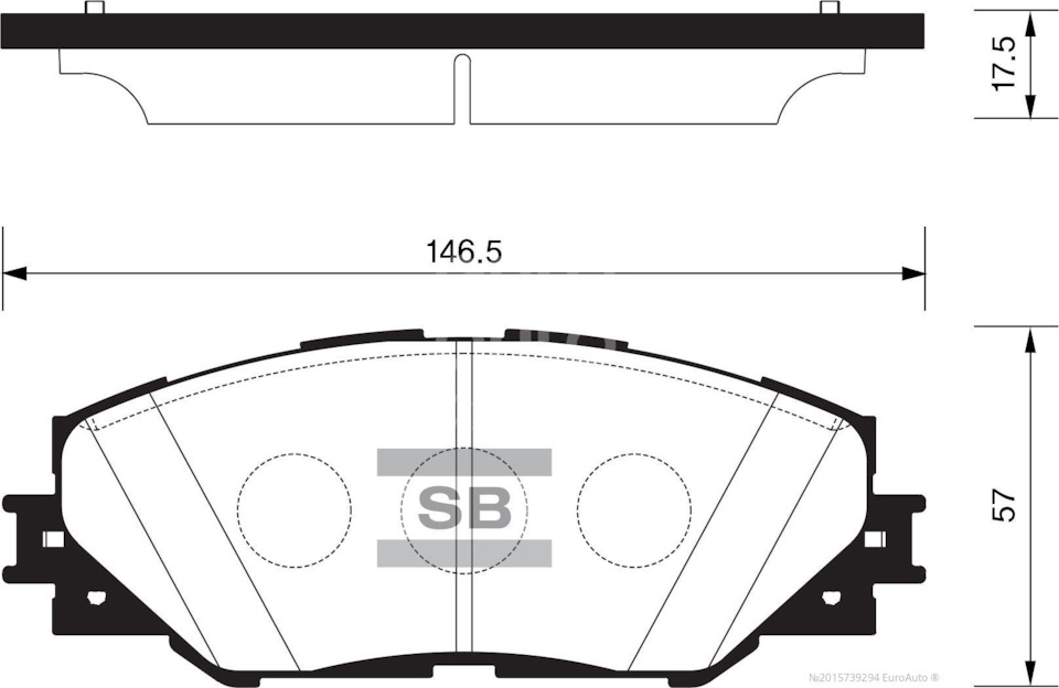 GP2138 Колодки тормозные дисковые SANGSIN | Запчасти на DRIVE2