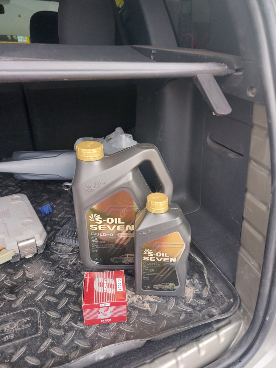 Очередное ТО. Смена масла на S-oil. — Renault Duster (1G), 1,6 л, 2015 ...