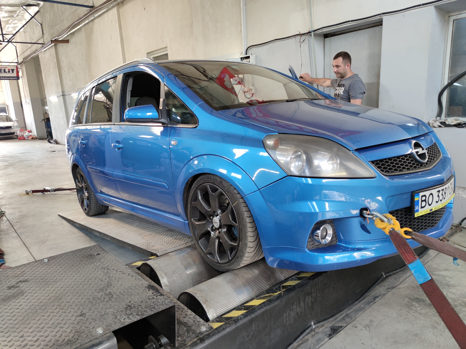 Замер на Dyno стенде)) — Opel Zafira OPC B, 2 л, 2006 года | тюнинг ...