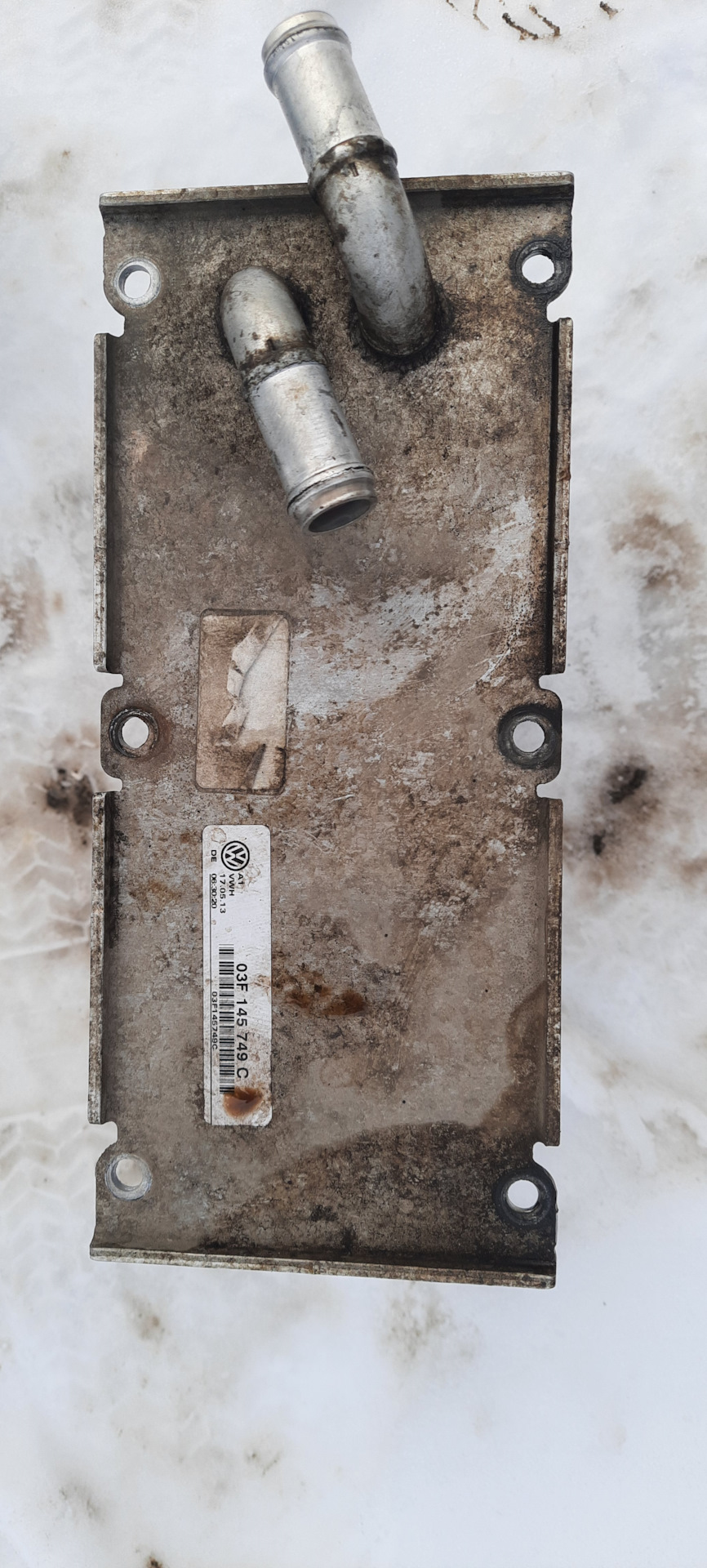 03F145749C Охладитель наддува VAG | Запчасти на DRIVE2