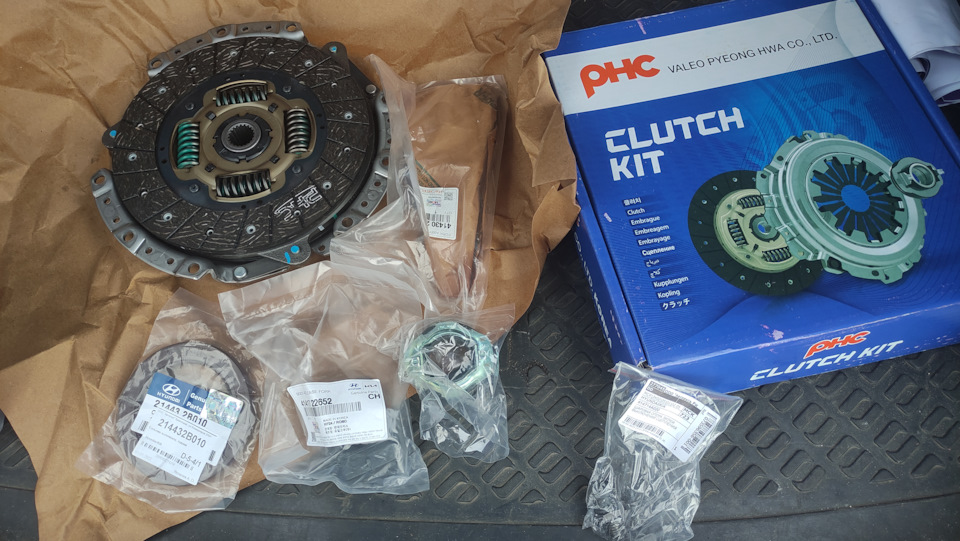 Замена сцепления VALEO PHC — HDK 204 — KIA Ceed SW (1G), 1,6 л, 2012 года | визит на сервис | DRIVE2
