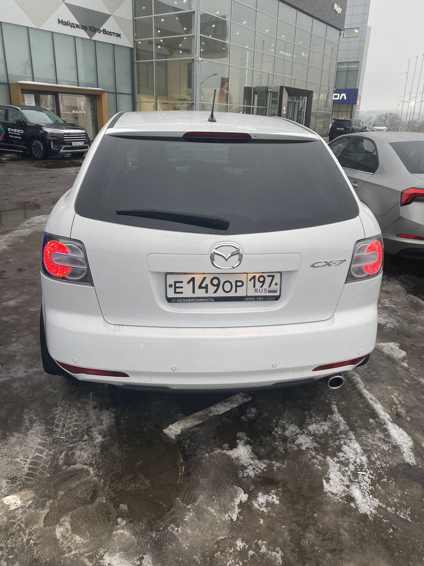 Замена задних фонарей по отзывной — Mazda CX-7, 2,5 л., 2011 года | визит на сервис | DRIVE2