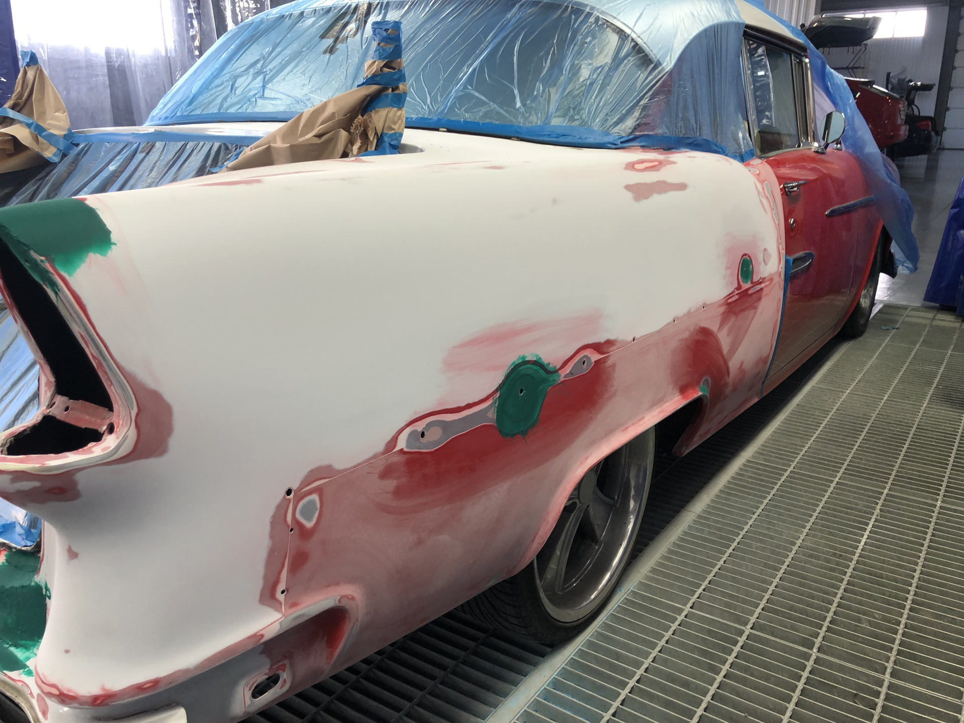 Продолжаем ремонт — Chevrolet Bel Air (2G), 7 л, 1955 года | кузовной ремонт | DRIVE2