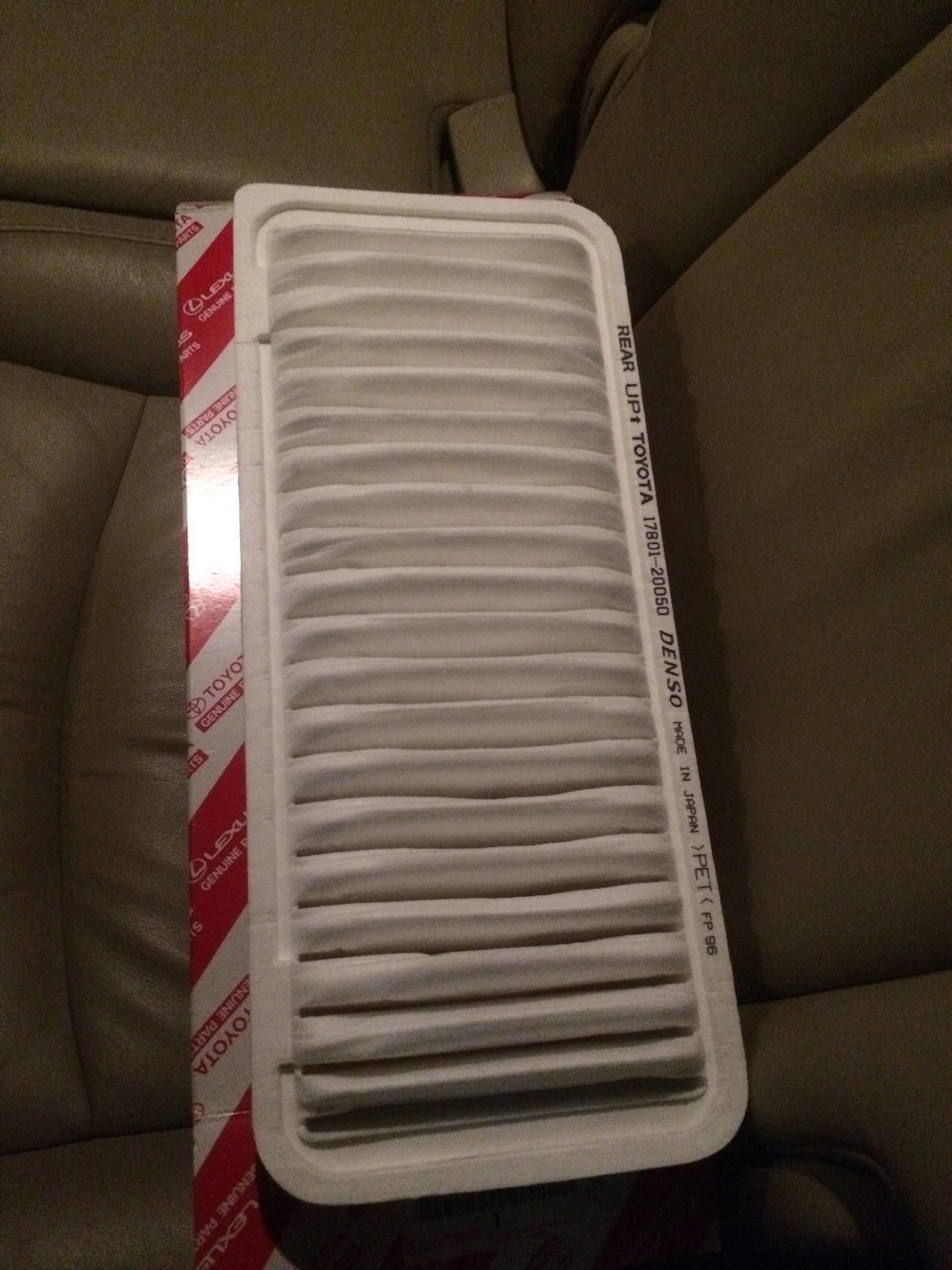 1780120050 Фильтр воздушный TOYOTA LEXUS | Запчасти на DRIVE2