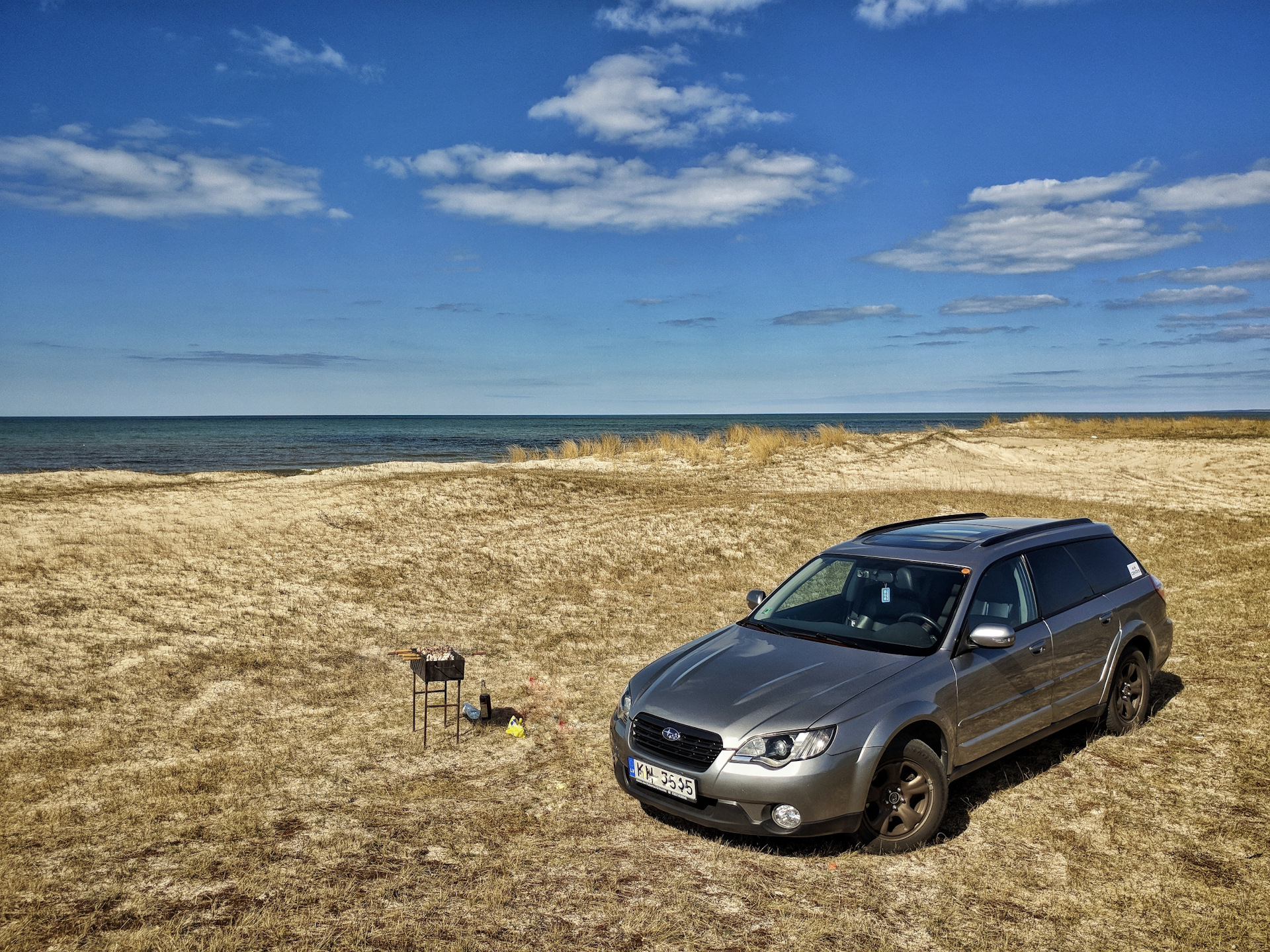 Хороший день) — Subaru Outback (BP), 3 л, 2006 года | фотография | DRIVE2