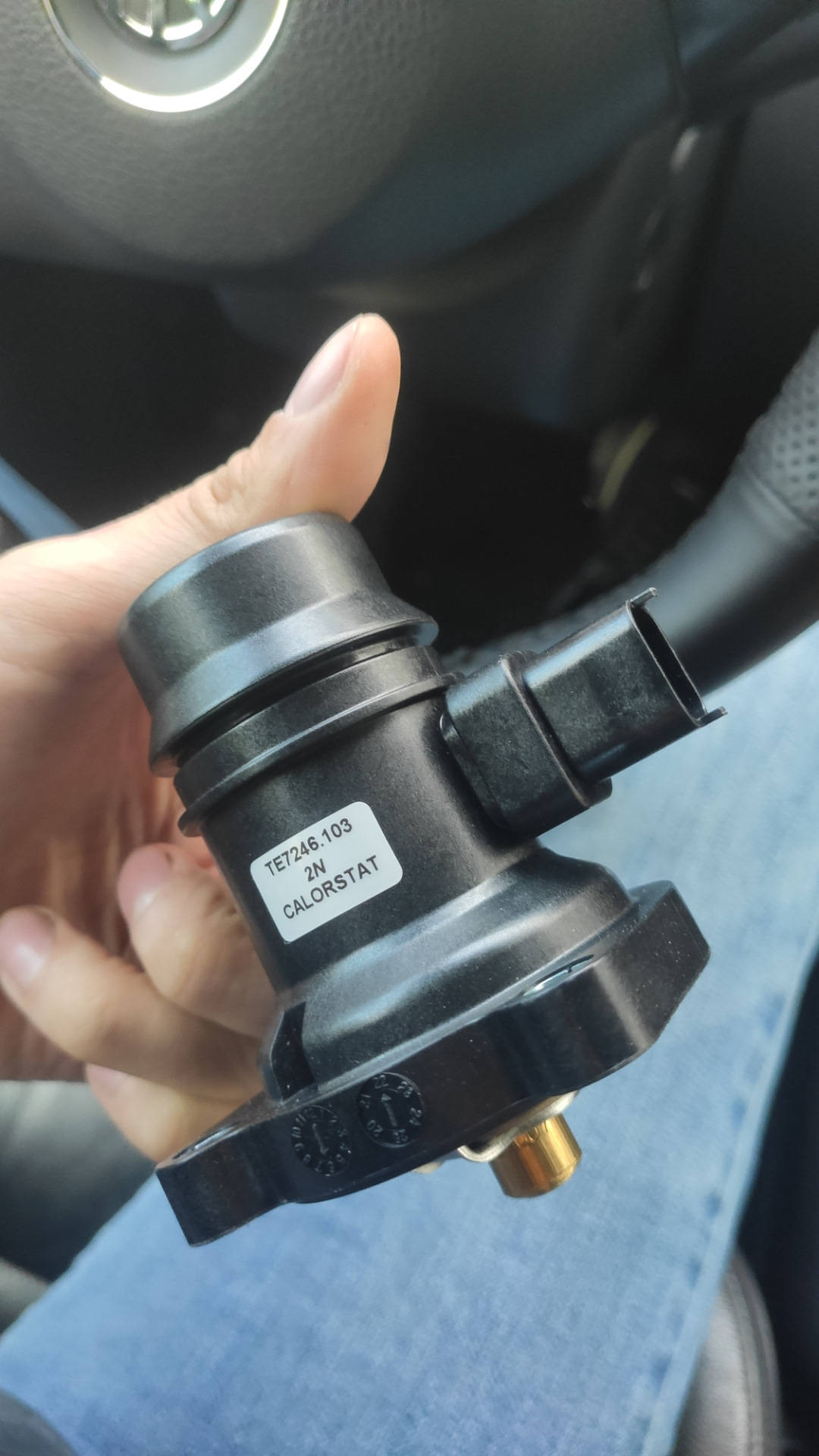 Замена термостата с подогревом — Opel Corsa D, 1,4 л, 2013 года | визит ...