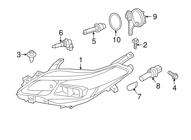 9098120027 Лампа 12V 35W TOYOTA LEXUS | Запчасти на DRIVE2