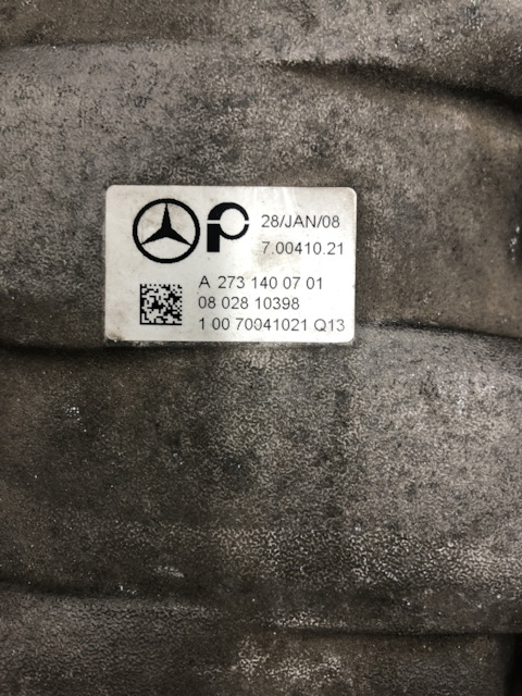 A2731400701 Коллектор впускной Mercedes | Запчасти на DRIVE2