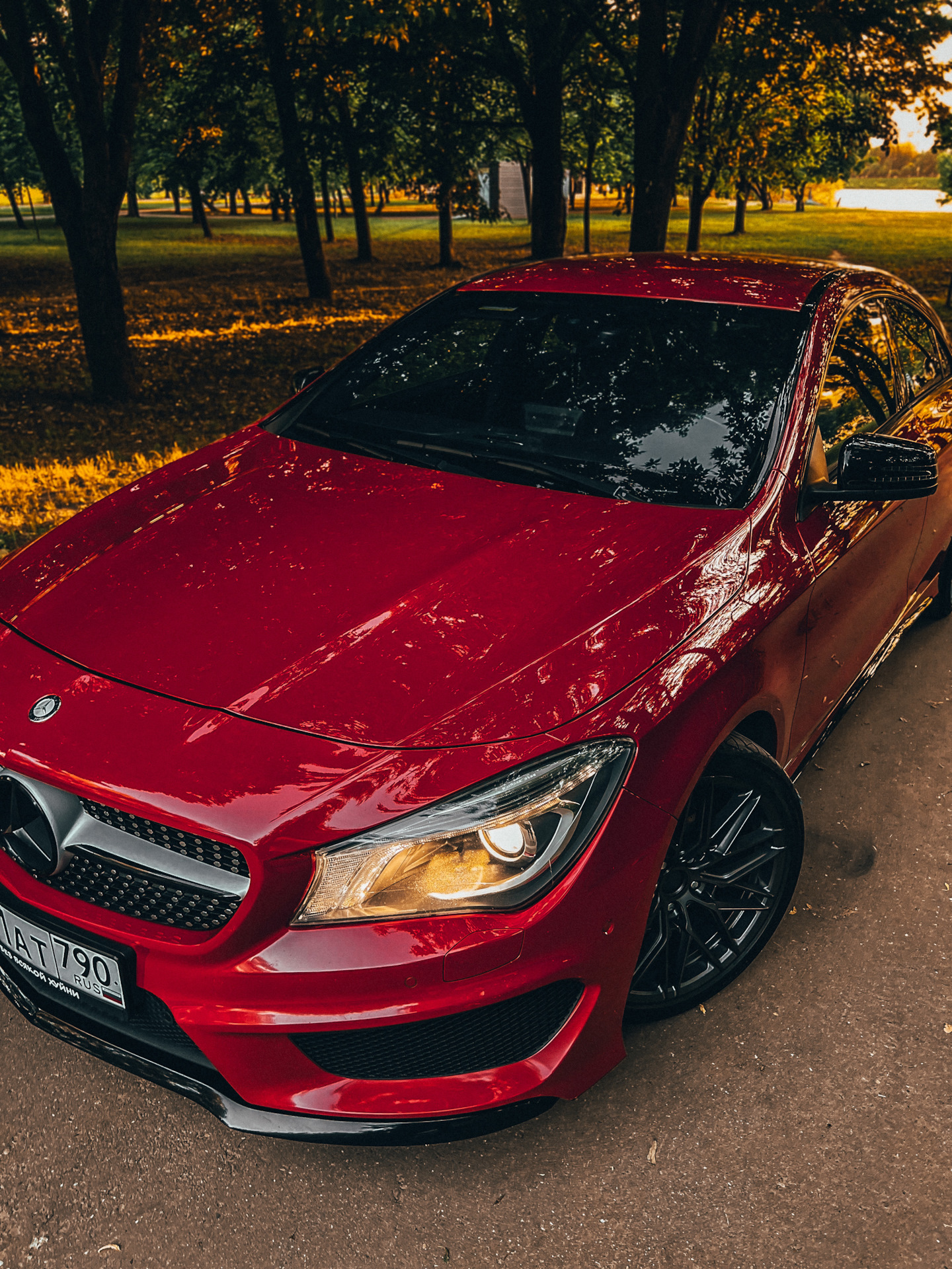 R18 8,5j on mini banan — Mercedes-Benz CLA (C117), 1,6 л, 2015 года ...