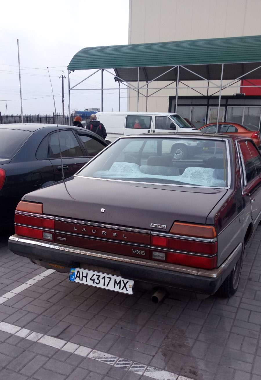Переоформление. — Nissan Laurel (C31), 2,8 л, 1983 года | фотография ...