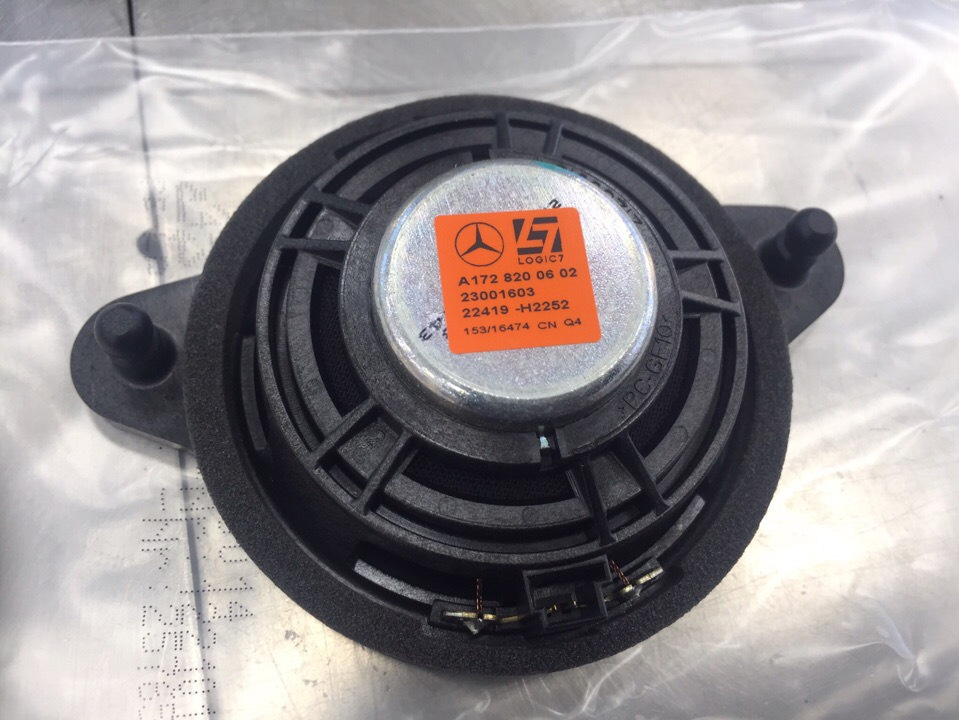 A1728200602 Динамик панели приборной Mercedes | Запчасти на DRIVE2