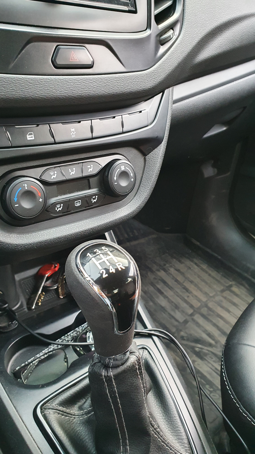 Установка рычага КПП от комфорта Лада Веста — Lada Vesta (1G), 1,6 л ...