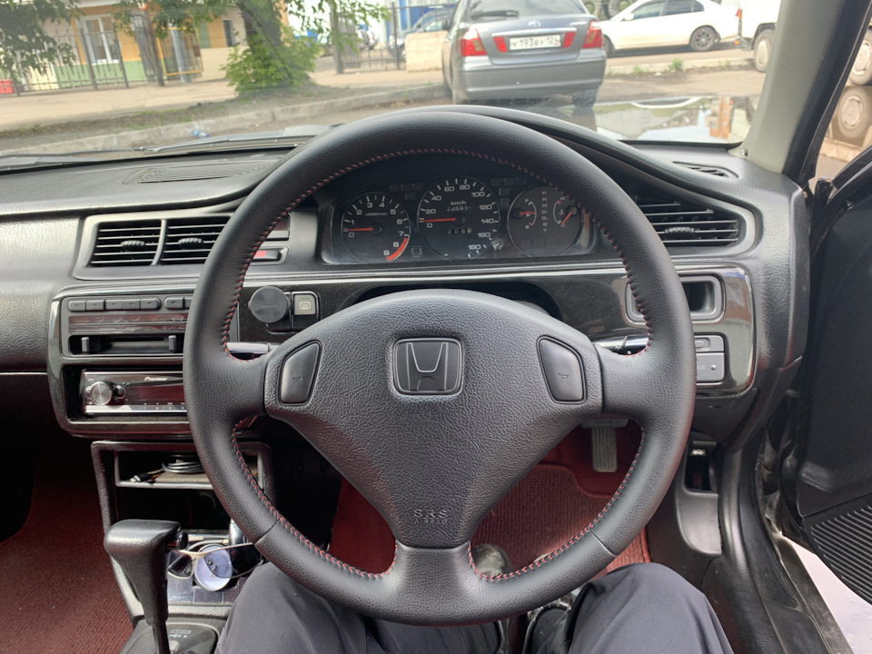 Замена руля от integra dc2 sir — Honda Civic Coupe (5G), 1,5 л, 1995 ...