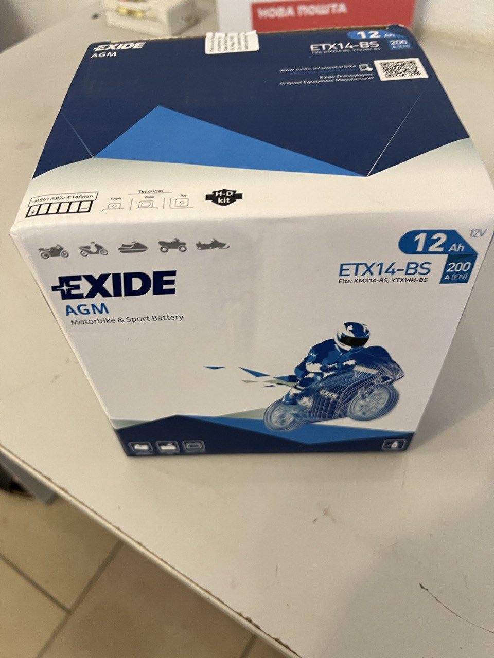 ETX14 Deka PS 12ah Duracell DTX14 DEKA | Запчасти на DRIVE2