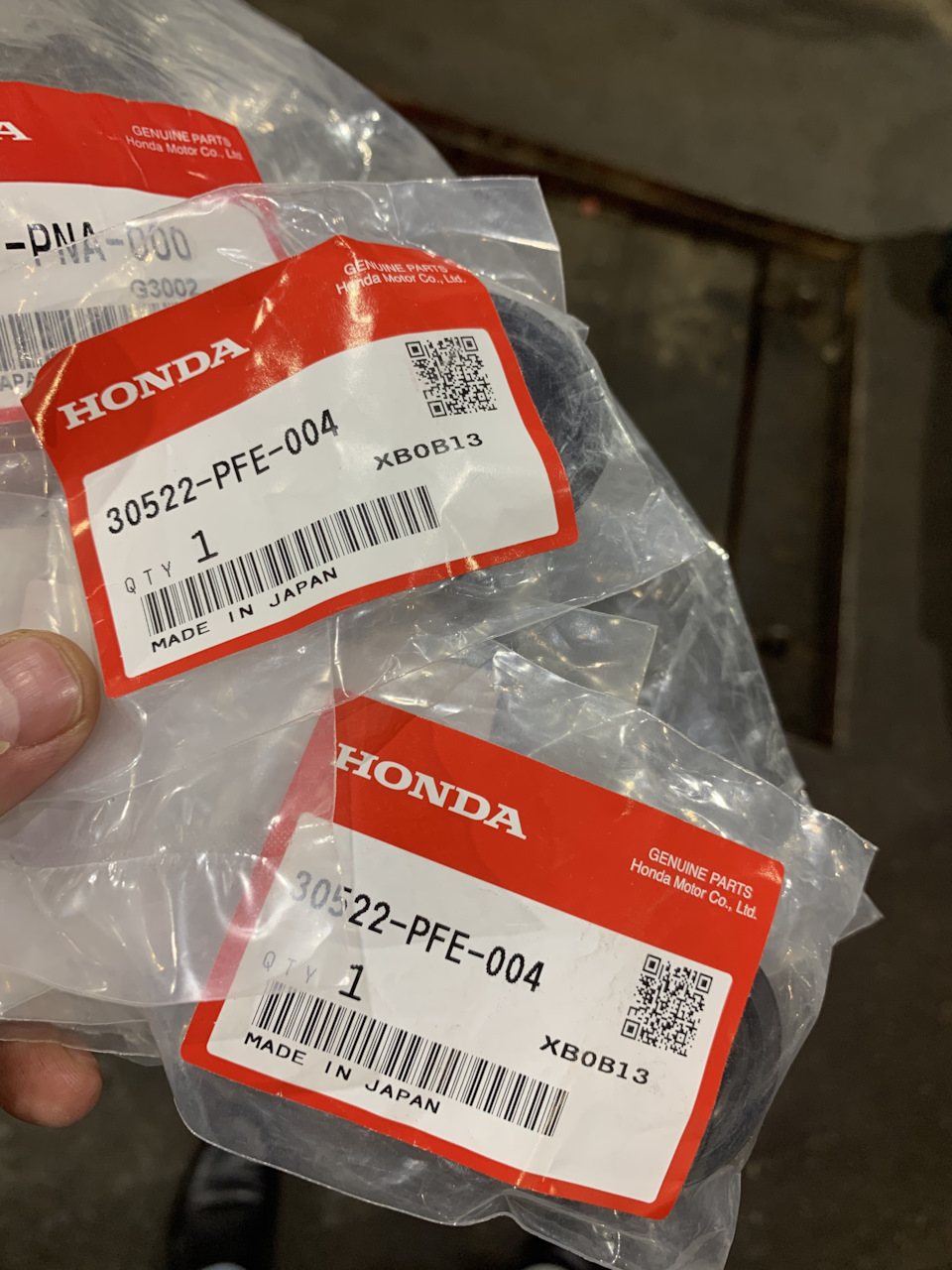 30522PFE004 Кольцо уплотнительное катушки зажигания Honda | Запчасти на ...