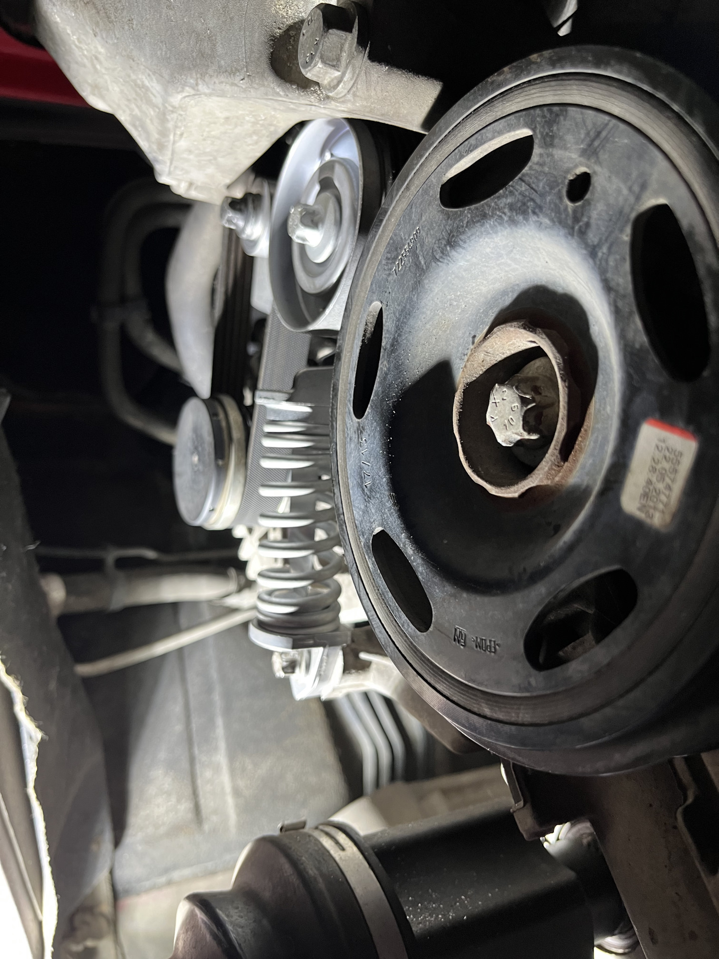 Натяжитель ремня и сайлентблок уатта ! — Opel Astra J GTC, 1,4 л, 2013 ...