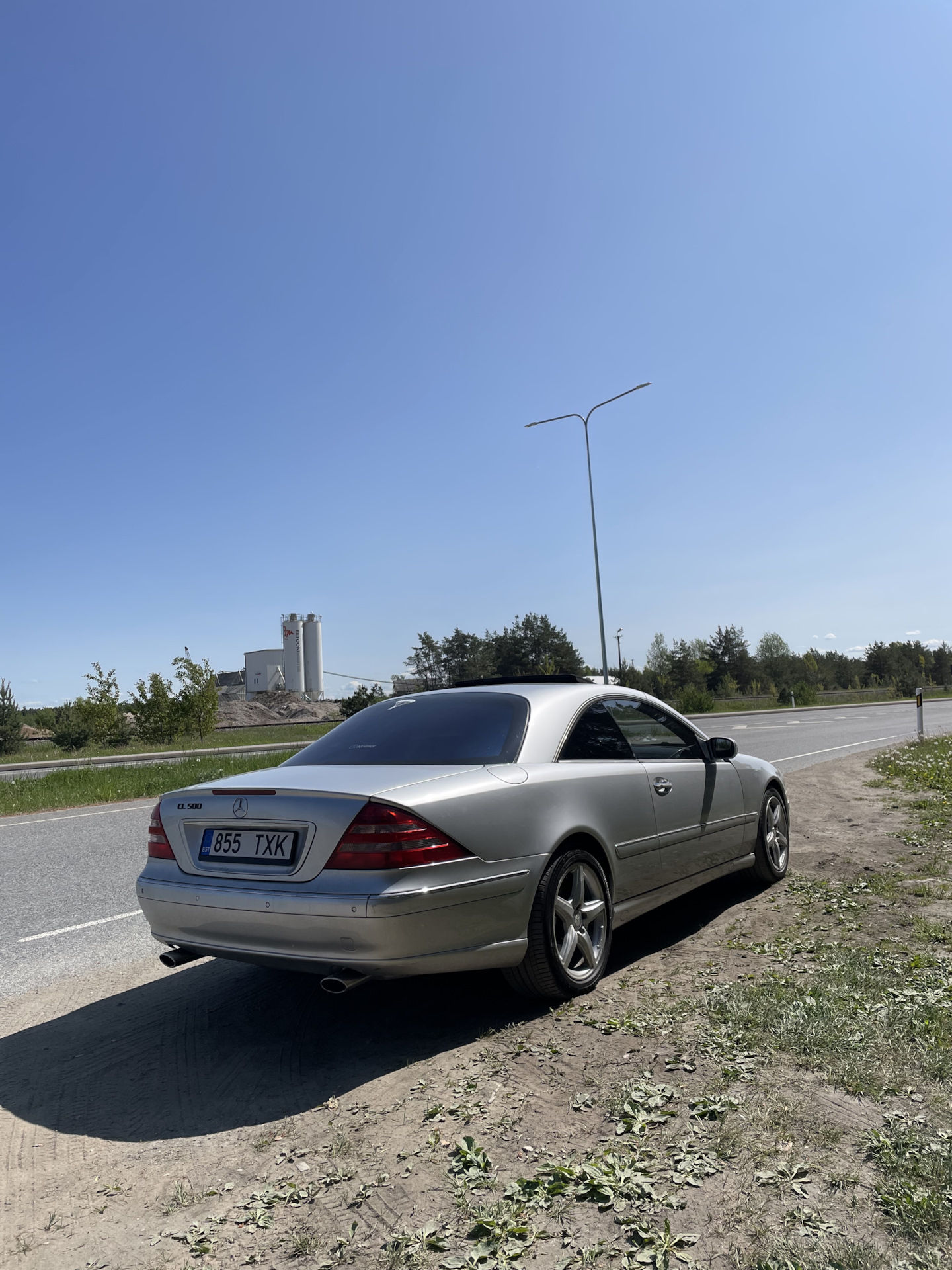Первый день лета. — Mercedes-Benz CL (W215), 5 л, 2000 года | покатушки ...