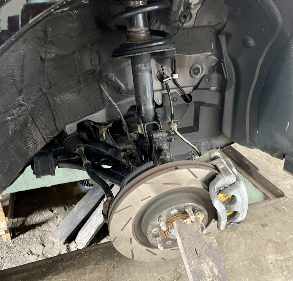 Замена амортизаторов (перед и зад), а так же пружин и … — Mazda CX-7, 2 ...