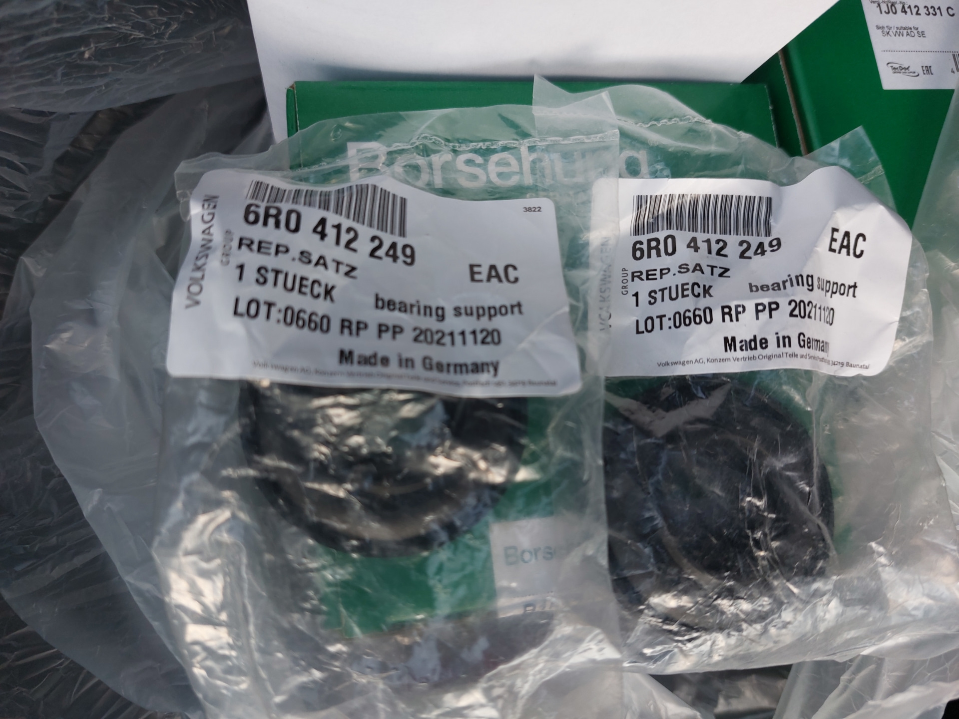 Замена опорных подшипников и втулок стабилизатора OEM. — Volkswagen ...