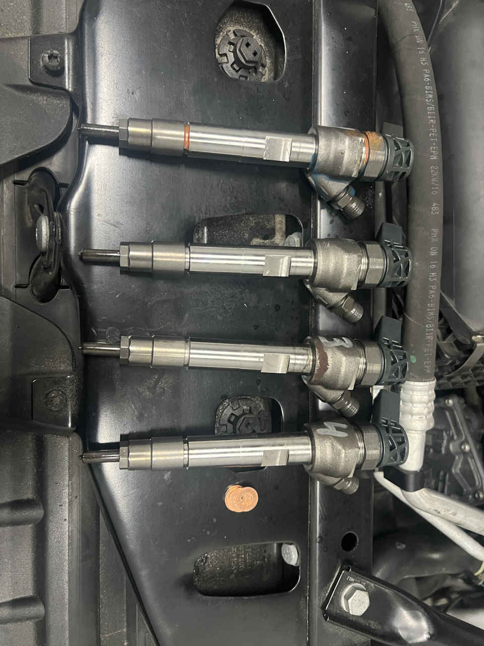 Диагностика форсунок — BMW 5 series (F10), 2 л, 2016 года | визит на ...