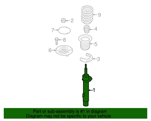 31316874374 Амортизационная стойка П Пд BMW | Запчасти на DRIVE2