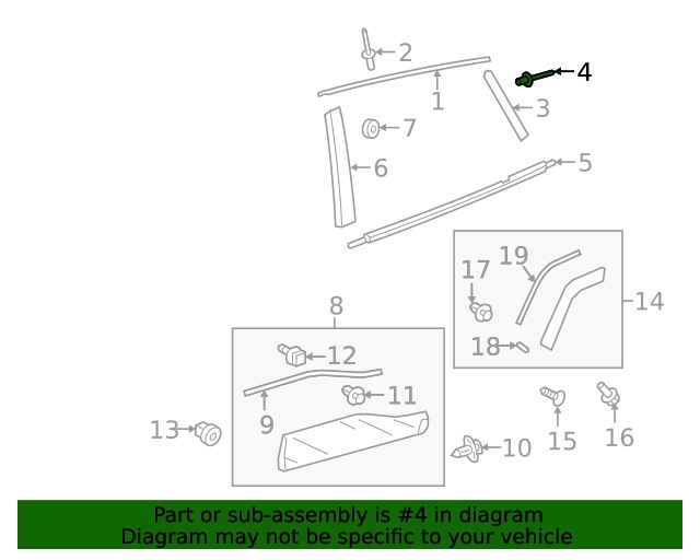 9026904051 КЛИПСА КРЕПЕЖНАЯ 342 TOYOTA LEXUS | Запчасти на DRIVE2